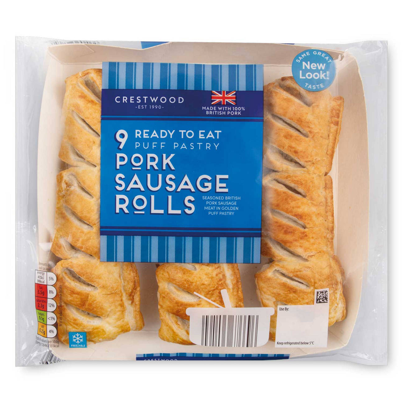 Pork Sausage Rolls 9 Pack | ALDI UK